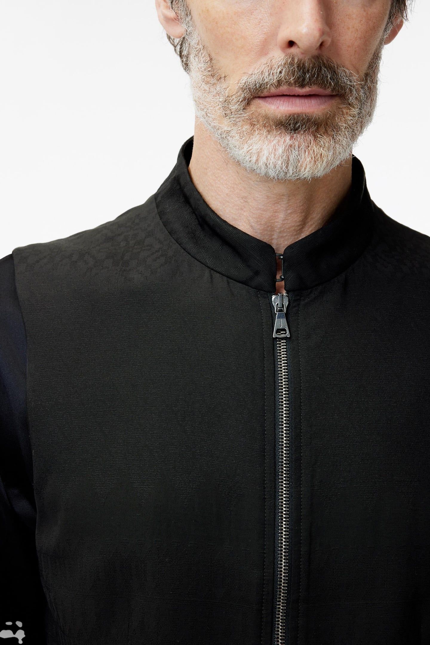 VEST WITH ZIPPER CLOSURE AND FRONT SIDE BLACK | Online Outlet | Otrium
