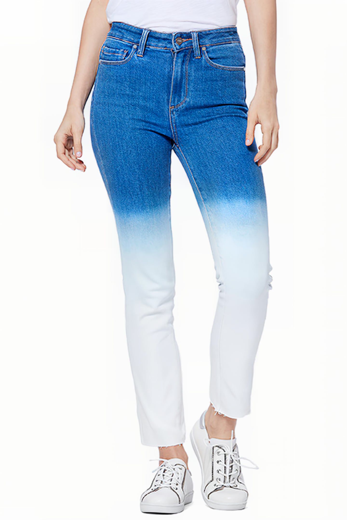 HOXTON SLIM RAW HEM ARCTIC OMBRE | Online Outlet | Otrium