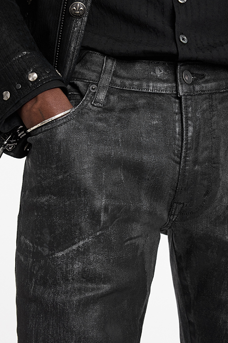 SKINNY FIT ROCKER WASH DENIM BLACK | Online Outlet | Otrium