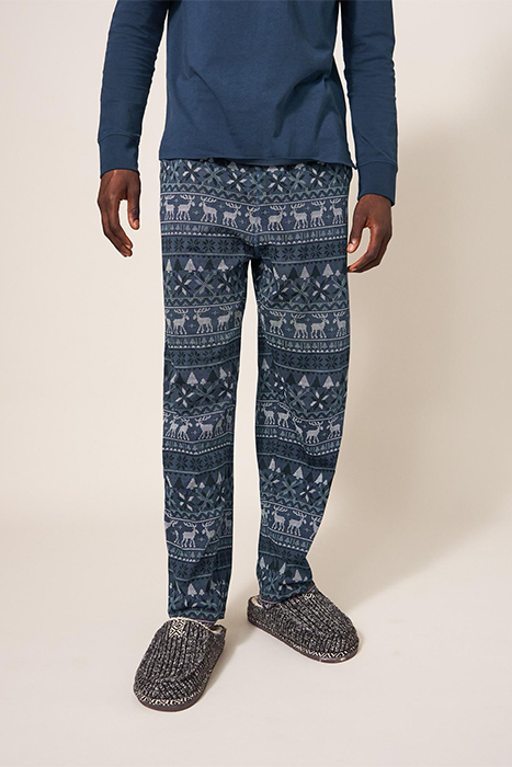 MOOSE NOVELTY PJ TROUSER NAVY PRINTED | Online Outlet | Otrium