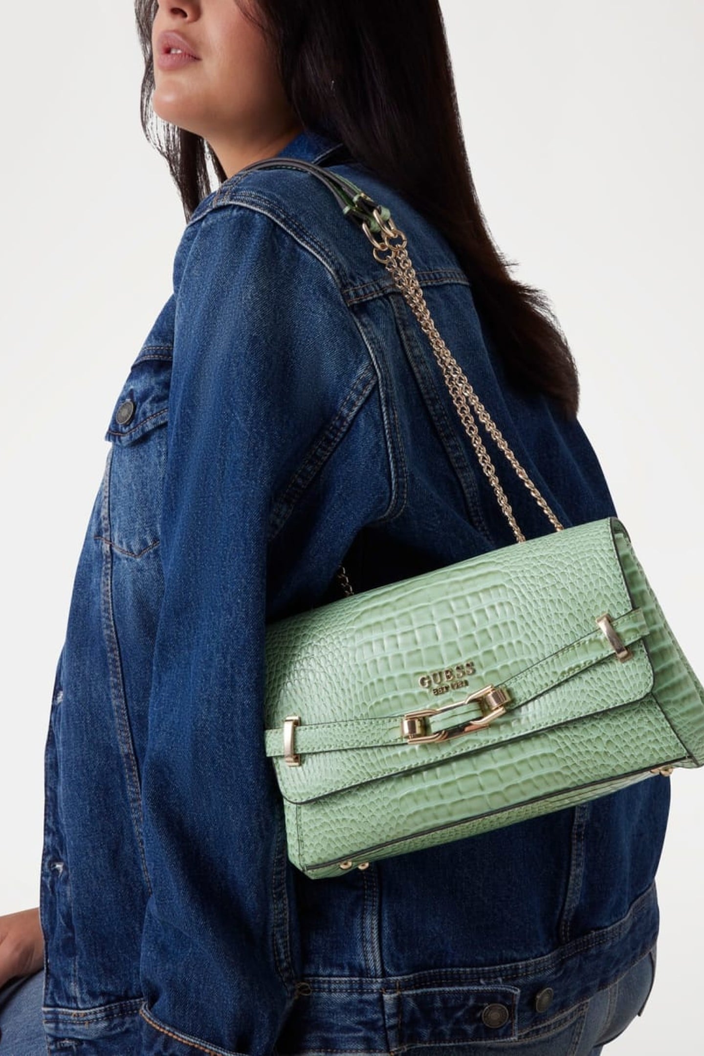 MARCIANO BY GUESS SILVYE LUXURY SATCHE MINT | Online Outlet | Otrium